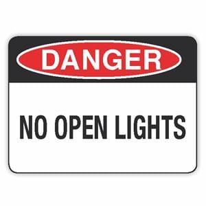 NO OPEN LIGHTS