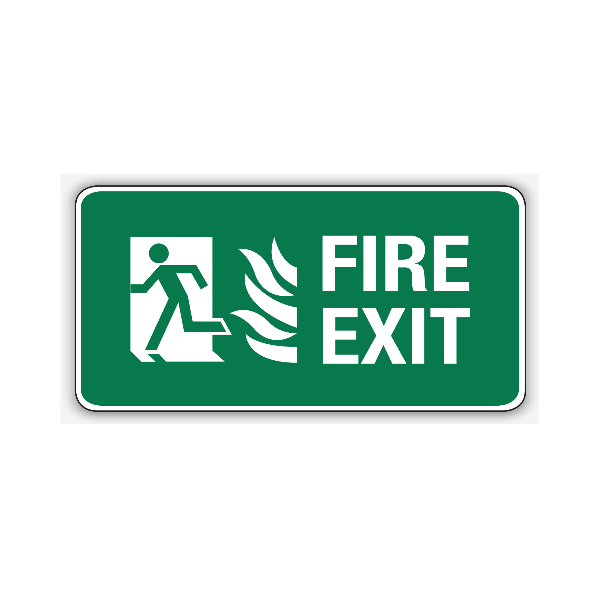 Fire Exit Signs | Option 6 | Fire Safety Signs Online