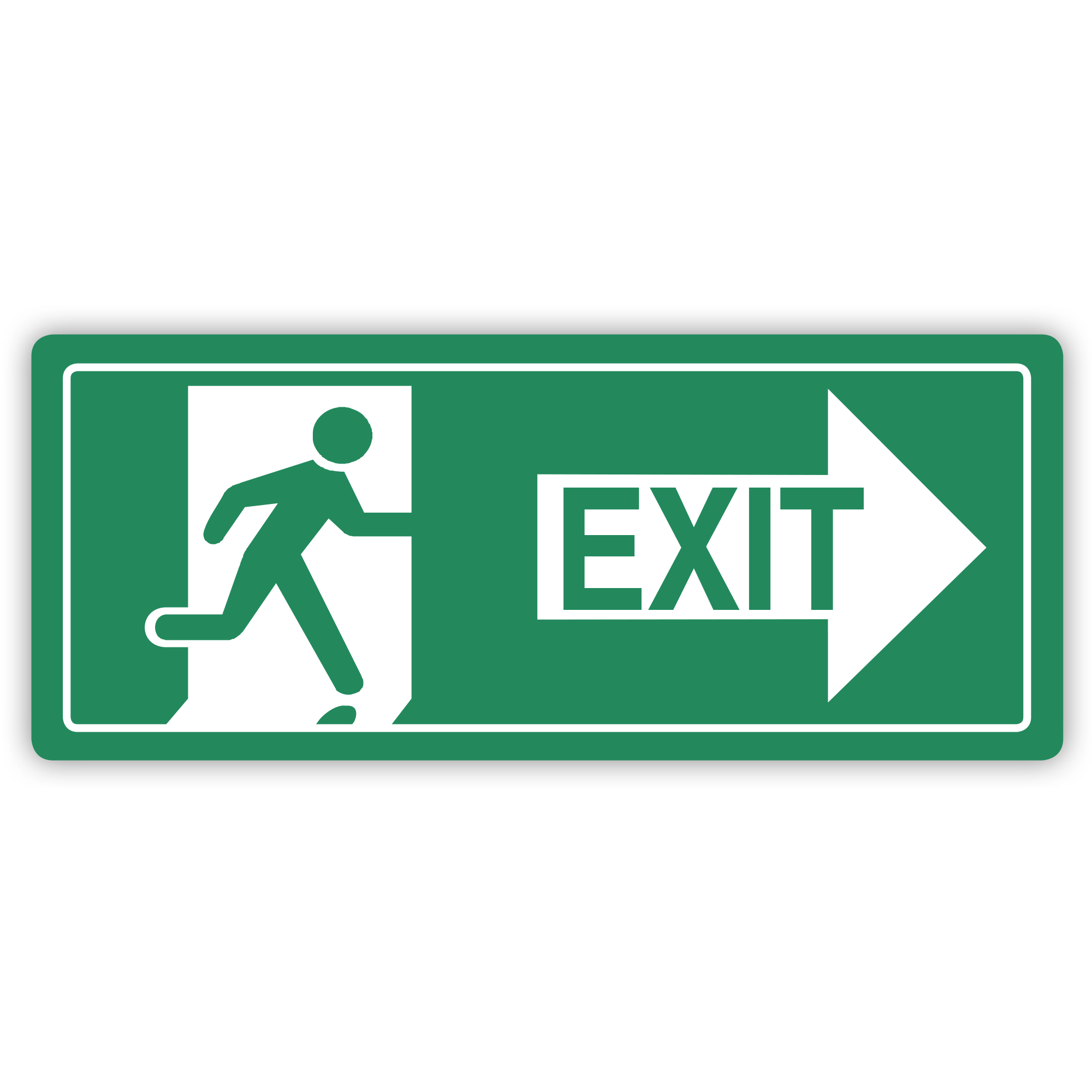 EXIT SIGNS (RIGHT ARROW) | Size 1 | Safety Signs Australia