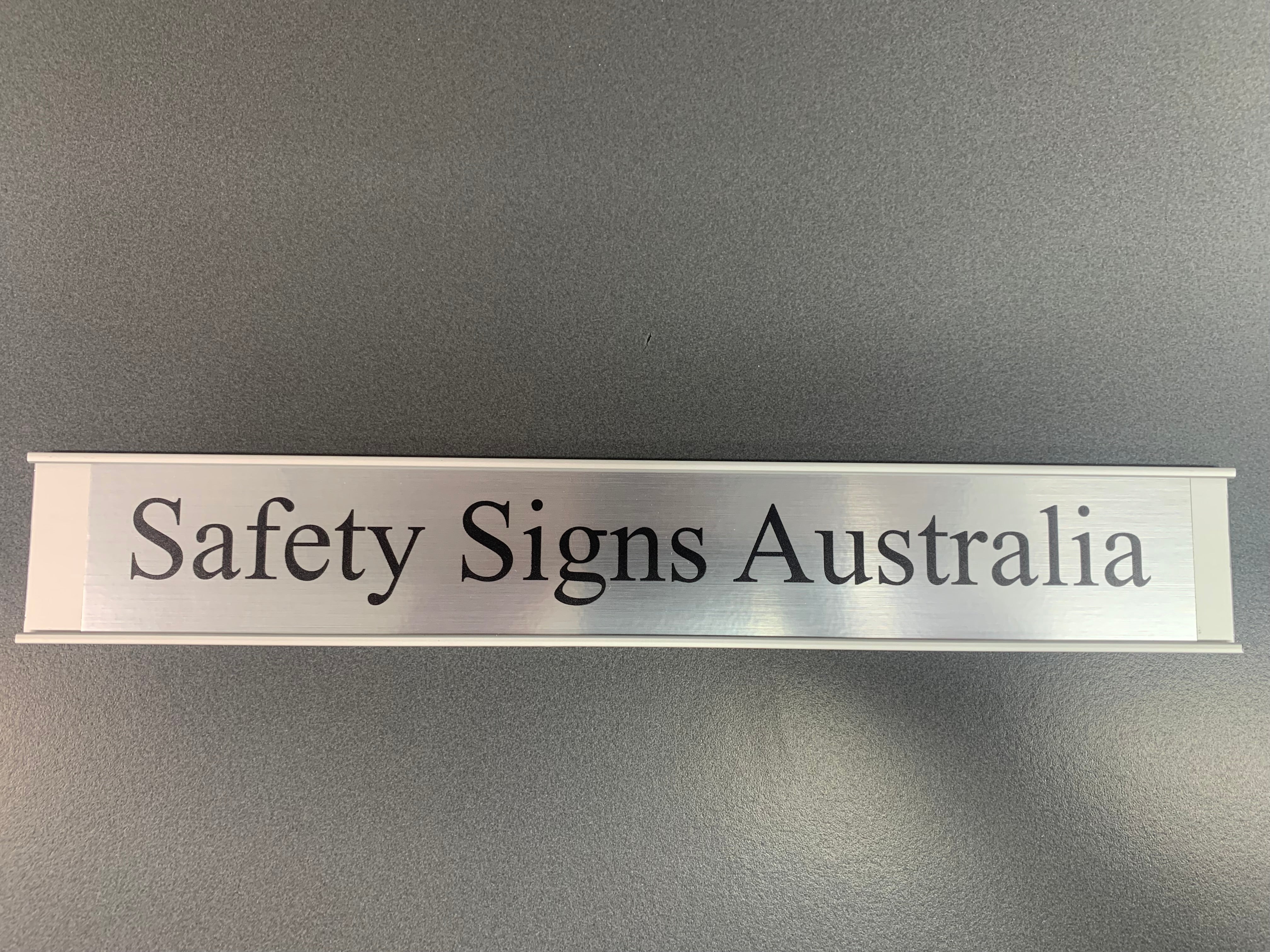 Custom Door Name Plate