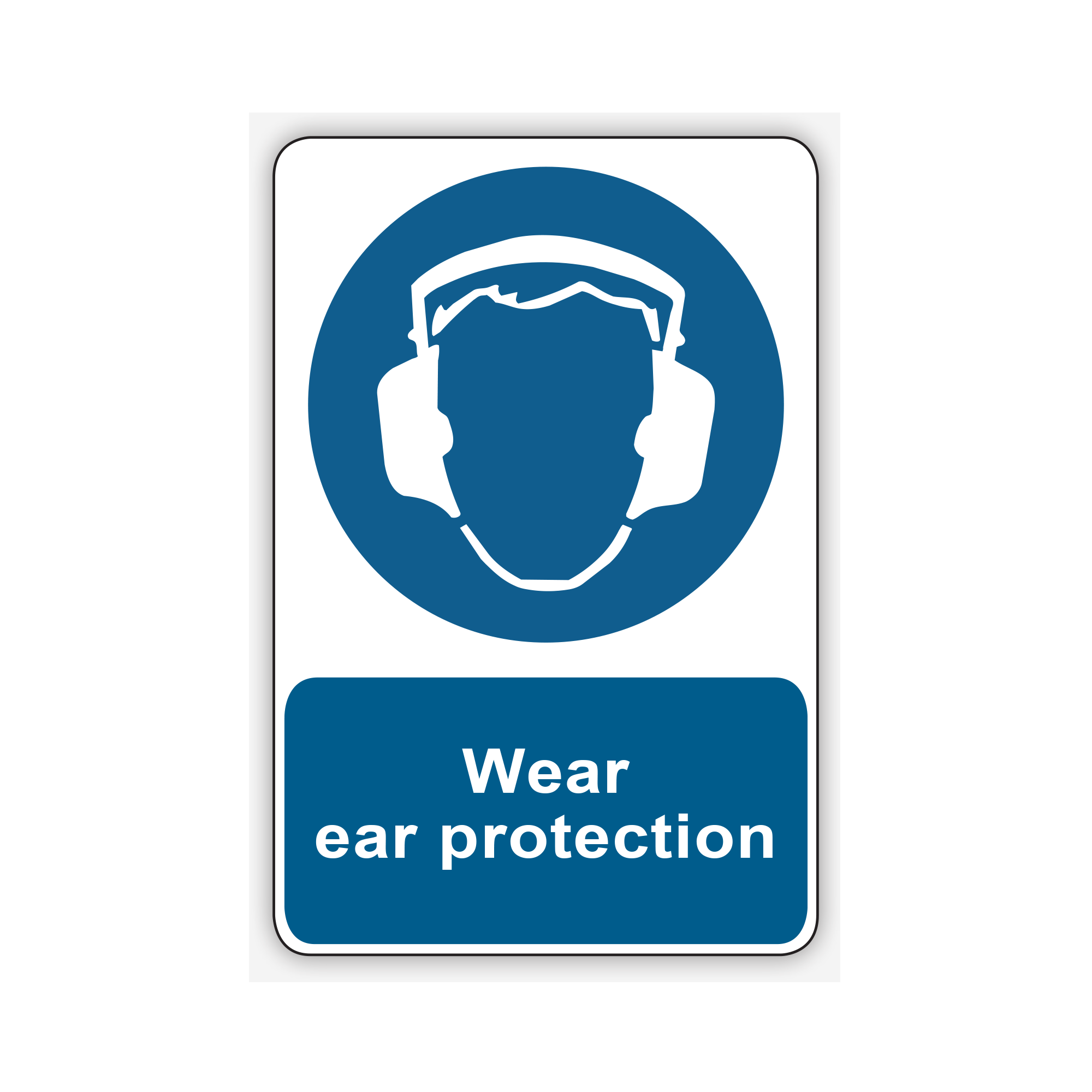 Buy WEAR EAR PROTECTION Online | Custom Safety Signs | Safety Signs ...