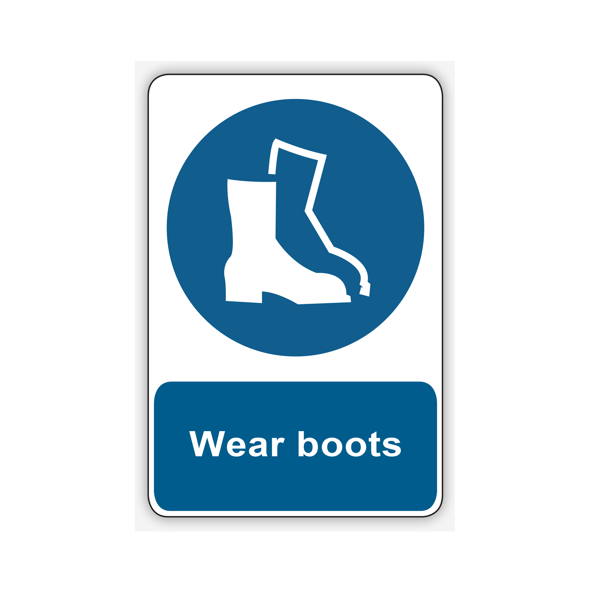 Buy WEAR BOOTS Online | Custom Safety Signs | Safety Signs Australia
