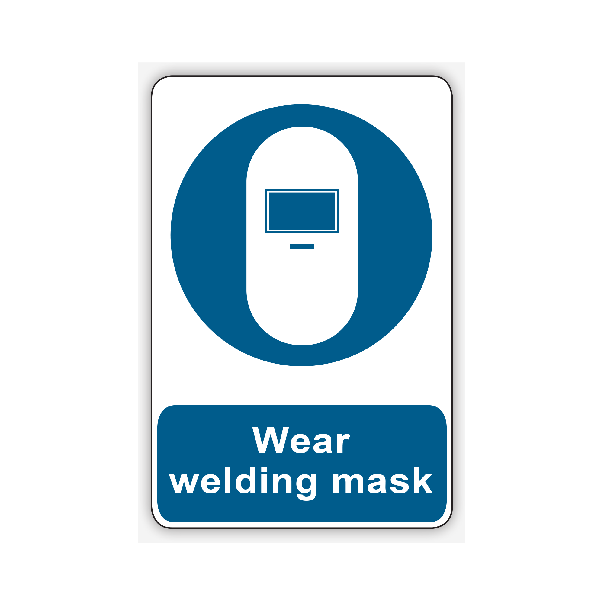 Buy WEAR WELDING MASK Online | Custom Safety Signs | Safety Signs Australia
