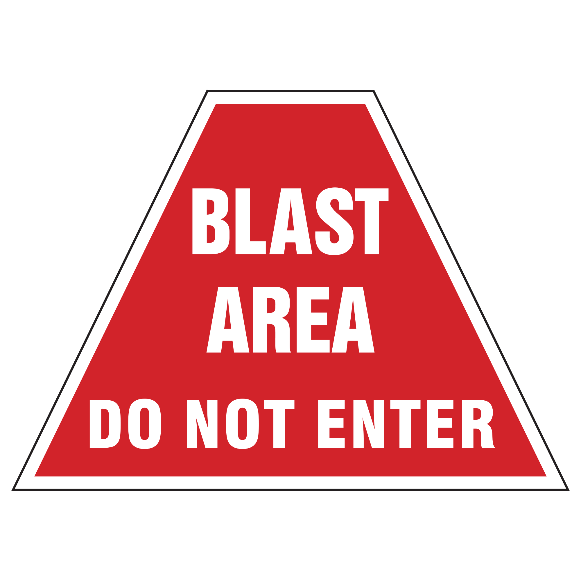 Pyramid Blast Area Do Not Enter